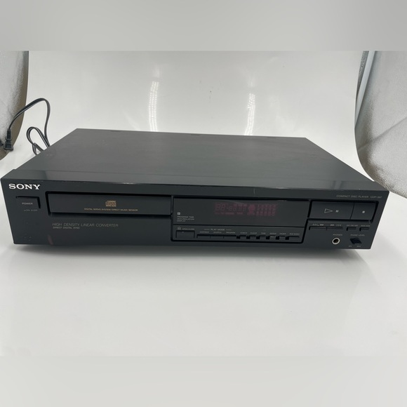 Other | Vintage Sony Cdp 397 Cd Player Single Disc Compact Made In ...